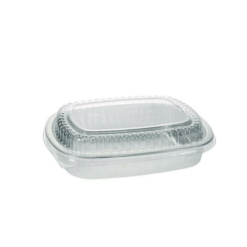 Pactiv Classic Carry-Out Container with PET Dome Lid, 46 oz, 9.8 x 7.8 ...