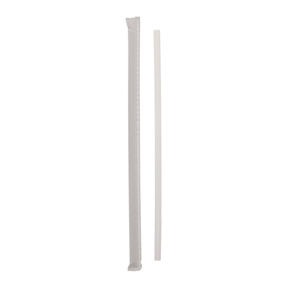 Pactiv Corp. YSTWG1026 10.25 in. Giant Paper-Wrapped Straw ...