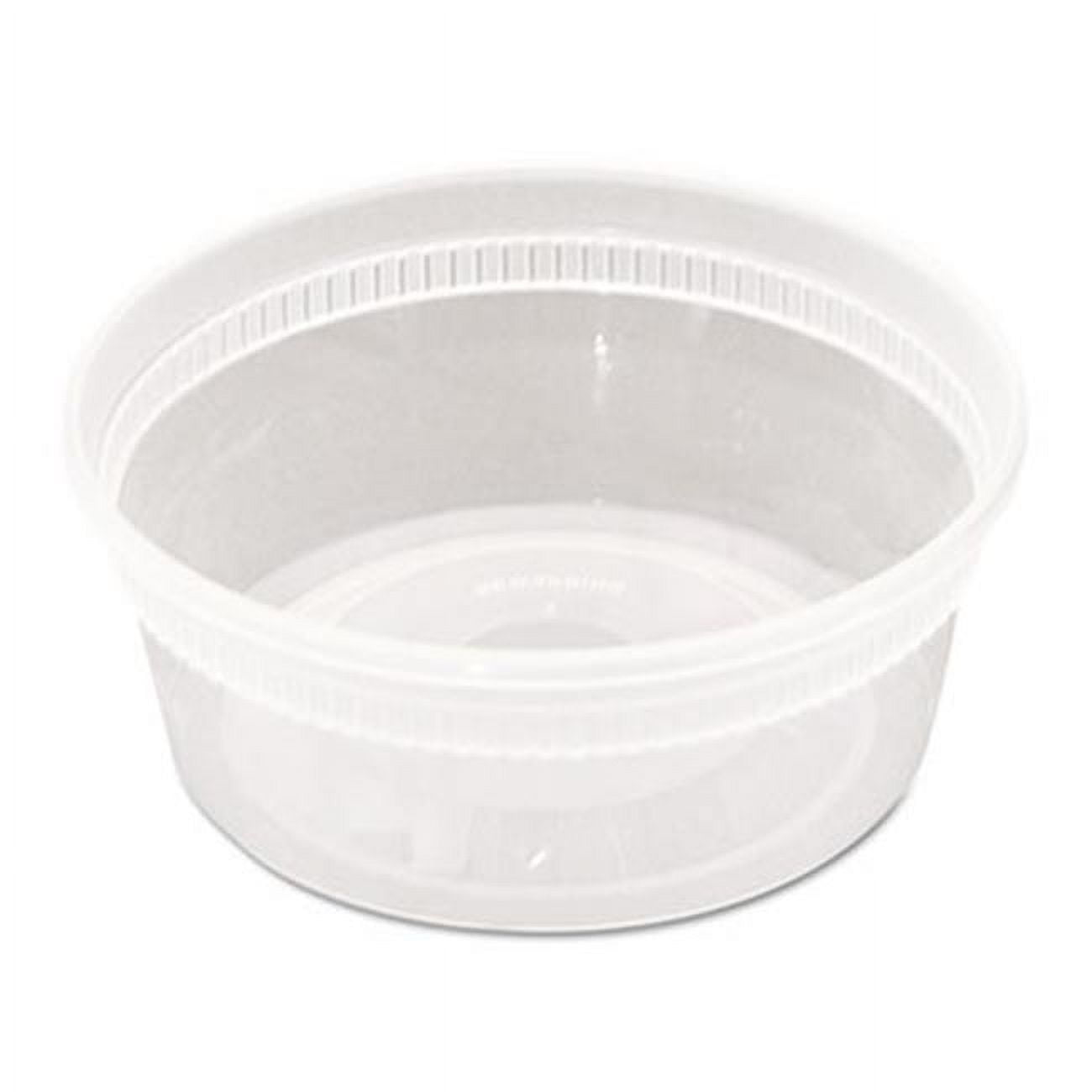 Pactiv Corporation PC Container Microwavable Combo- Clear- 8 Oz ...