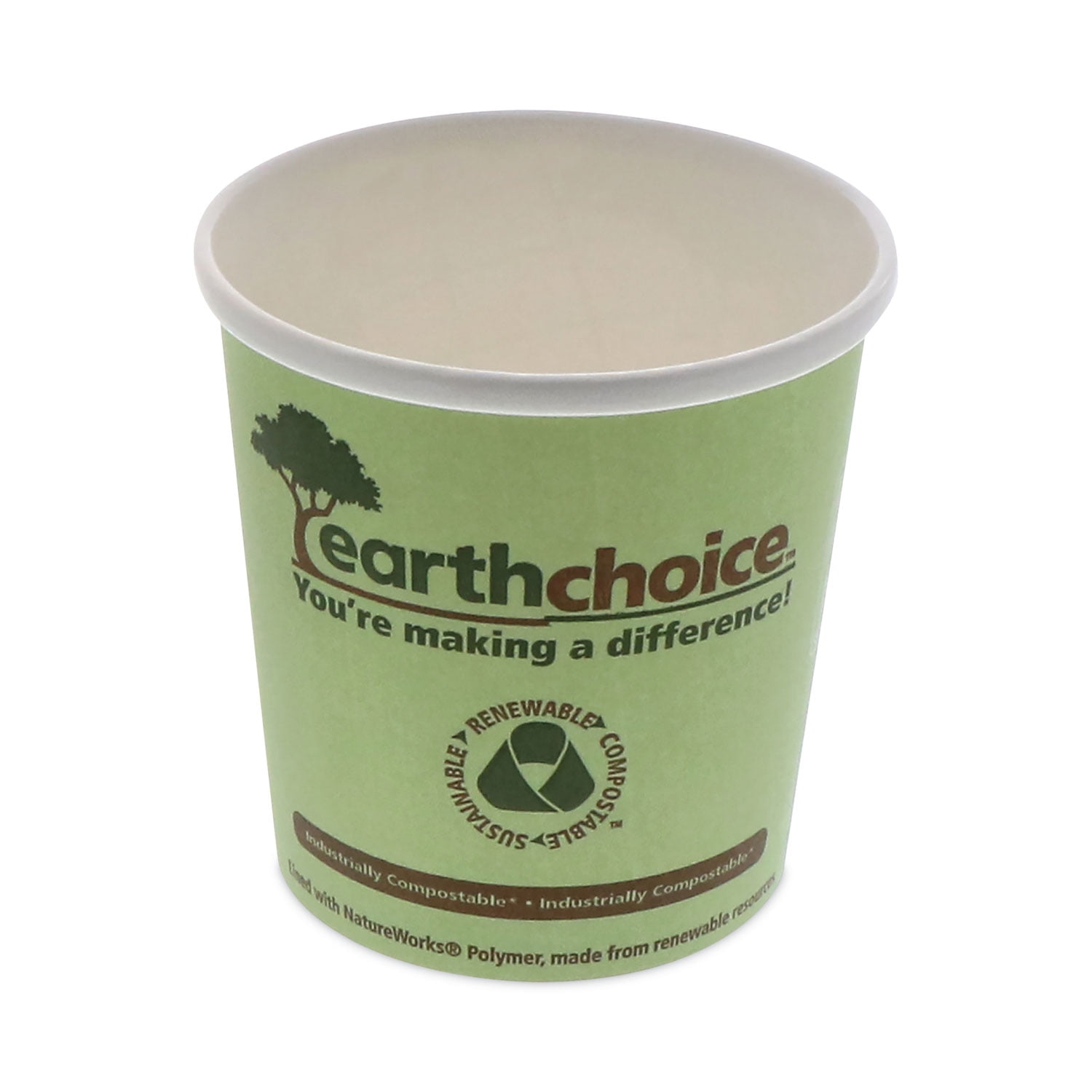 Pactiv Evergreen EarthChoice Compostable Soup Cup Large, 16 oz, 3.63 ...