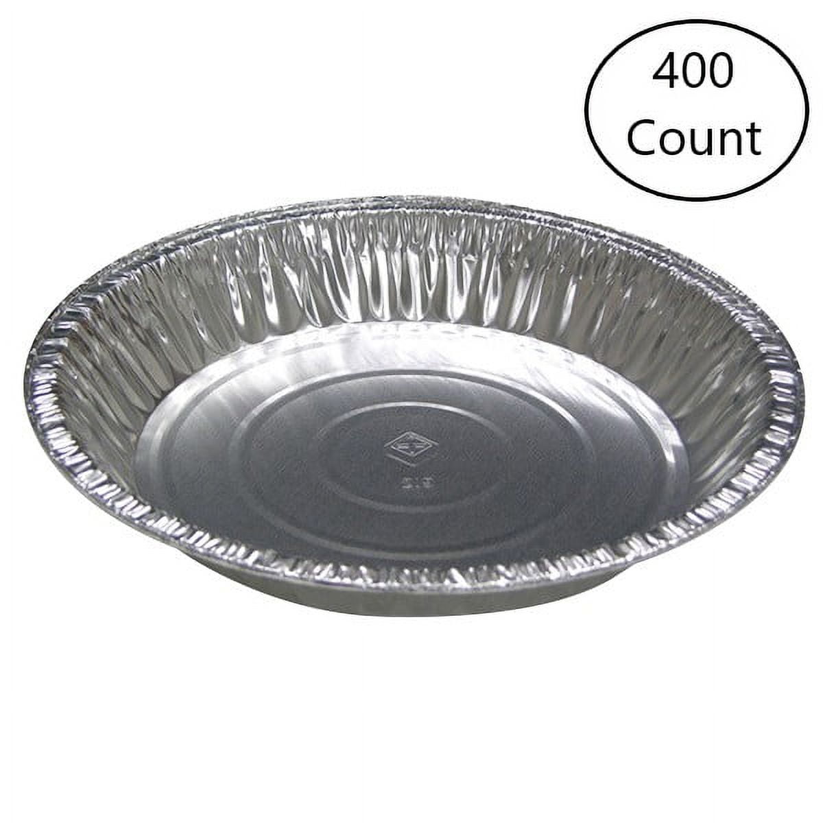 Pactiv Extra Deep 9" Pan Pie Plate Silver, 8.31" Diameter x 1.28 ...