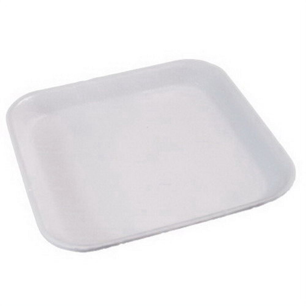 Pactiv Foam Tray White, 14" Length x 10" Width | 100/Case - Walmart.com