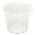Pactiv Plastic Soufflé Cups, 1 oz, Translucent, 5000/Carton -PCTYS100 ...