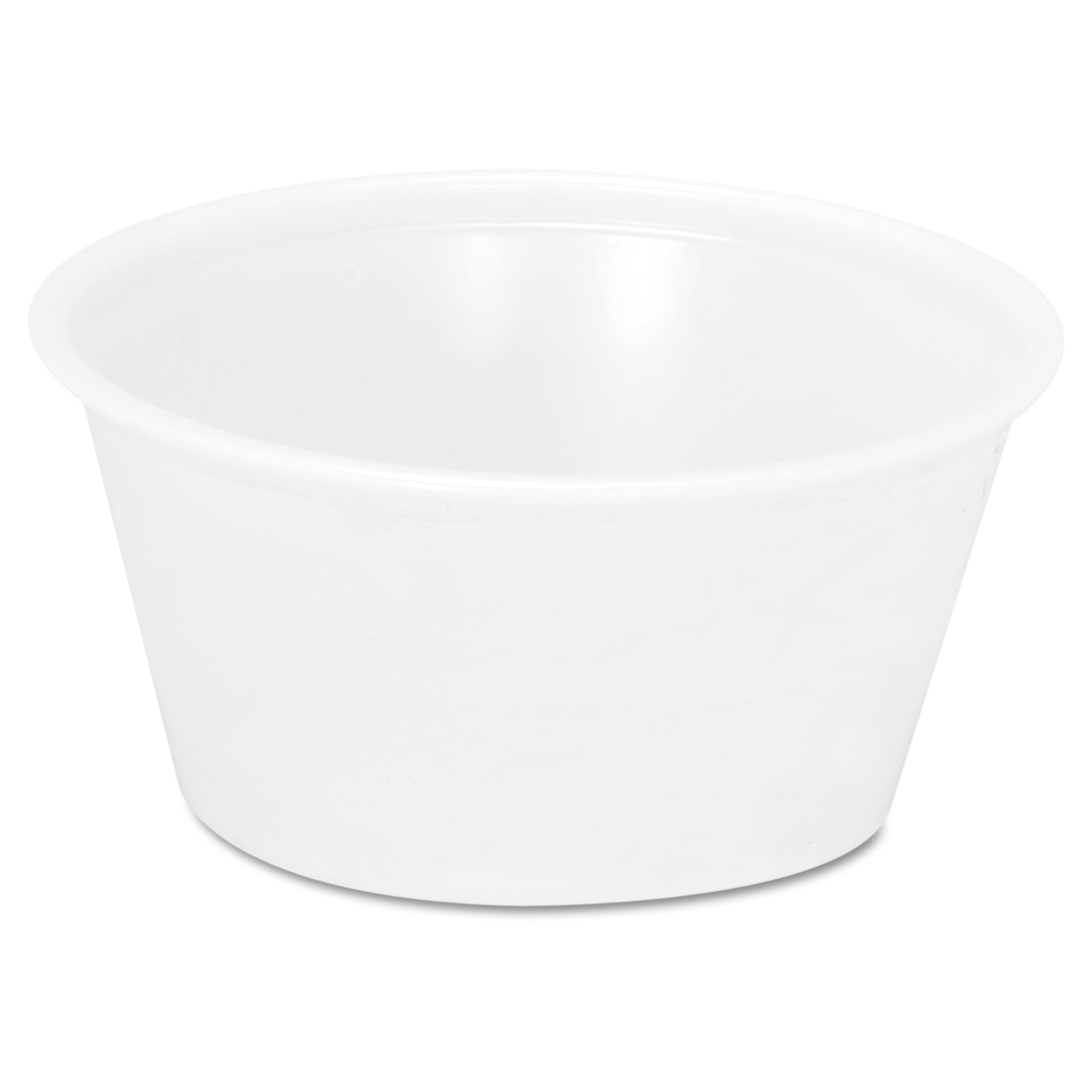 Pactiv Plastic Soufflé Cups, 3 1/4 oz, Translucent - Walmart.com