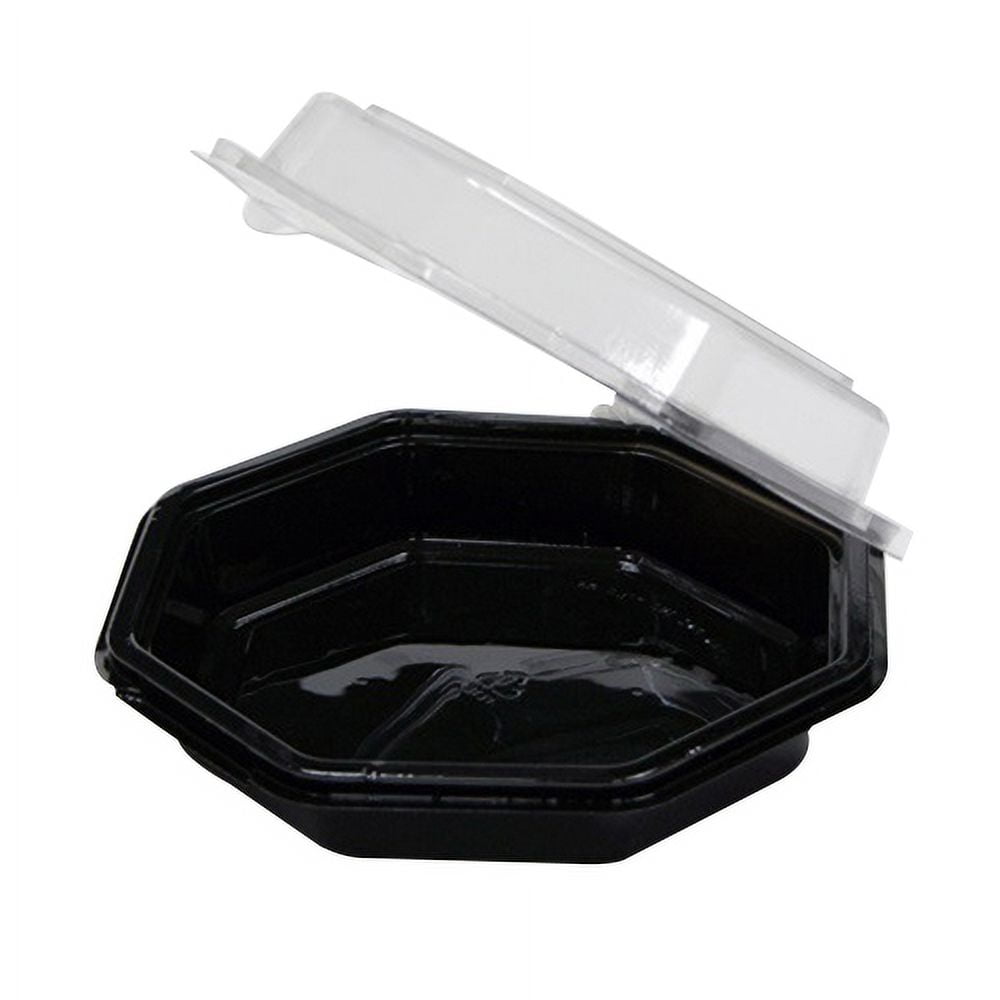 Pactiv Ultrapac Reynolds PET Premium Octagonal Cake Container Black ...