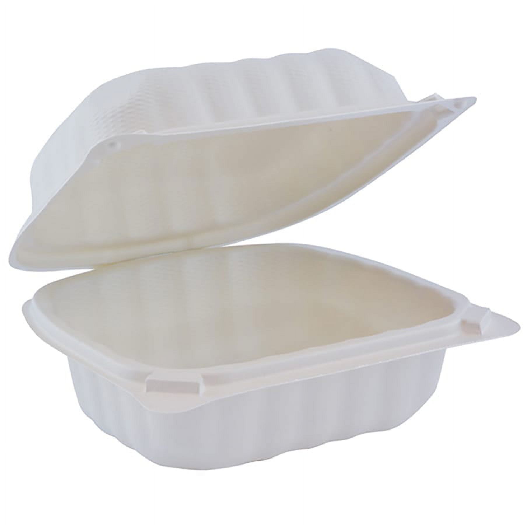 Pactiv YCN806000000 Earth Choice Plypro 6 x 6" Container - 400 / CS ...