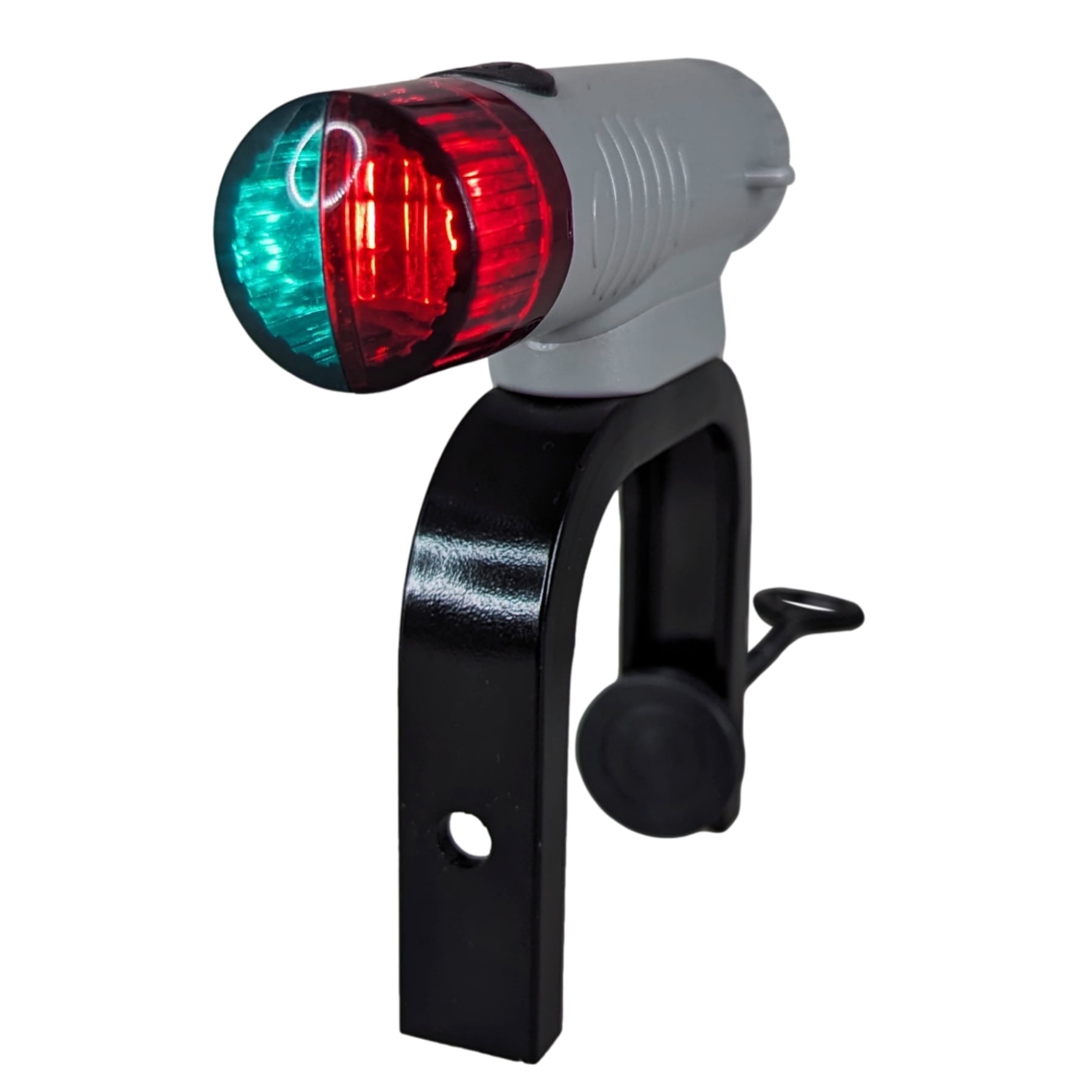 Pactrade Marine Battery Powered Portable LED Red Green Bow Light (Clamp ...