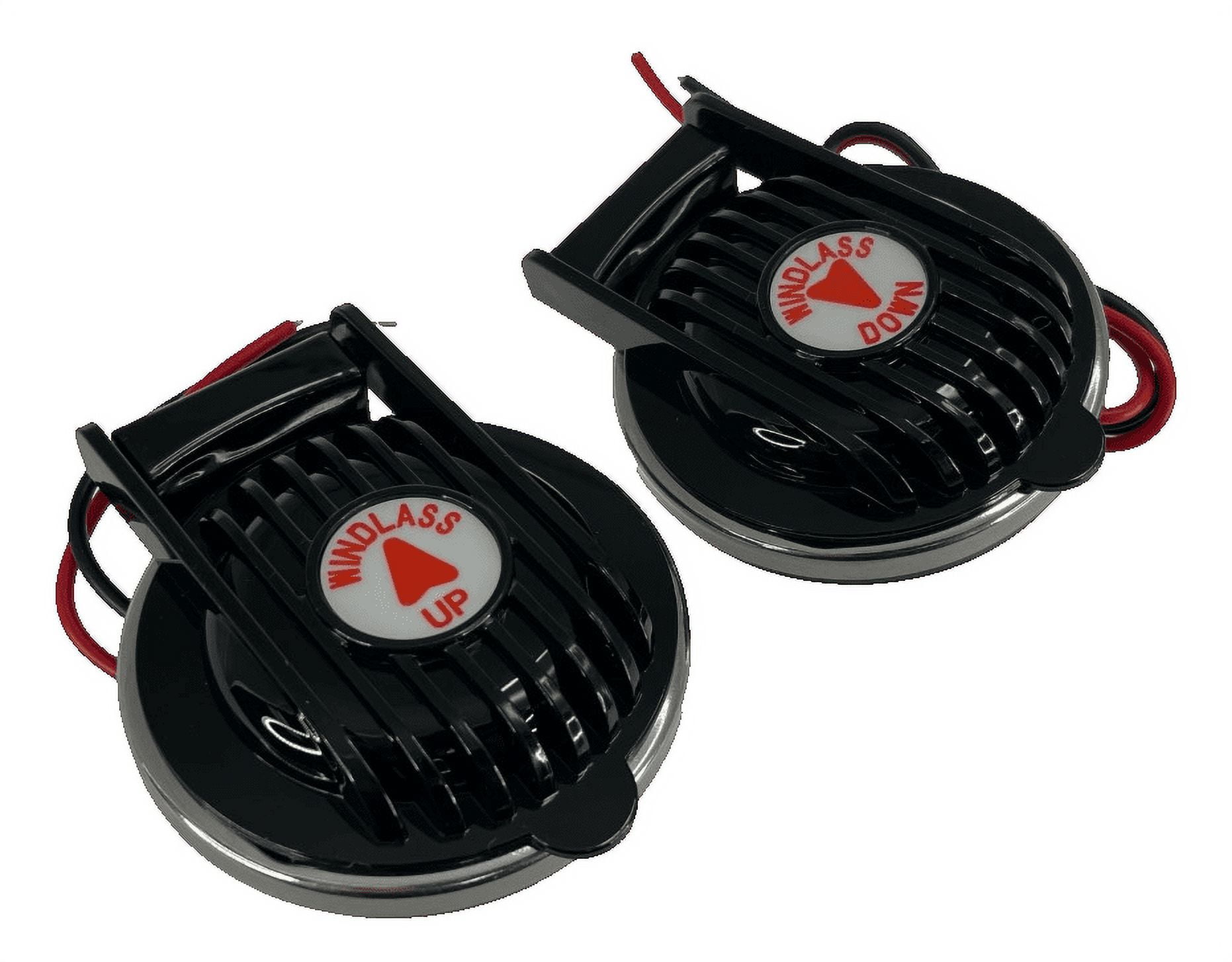 Pactrade Marine Boar Anchor Windlass Winch Foot Compact Switch Black 1 ...