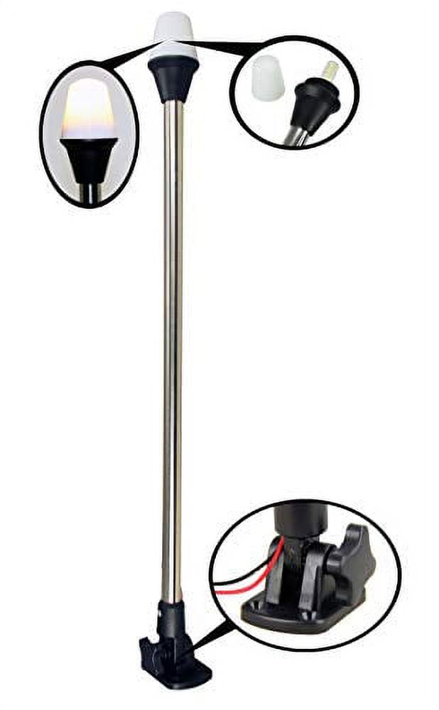 Pactrade Marine Boat Adjustable SS LED All Round Navigation Light 10 ...