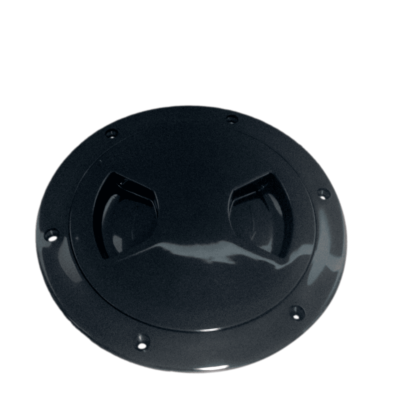 Pactrade Marine Boat Black Plastic Deck Plate 5"D Waterproof Inspection ...