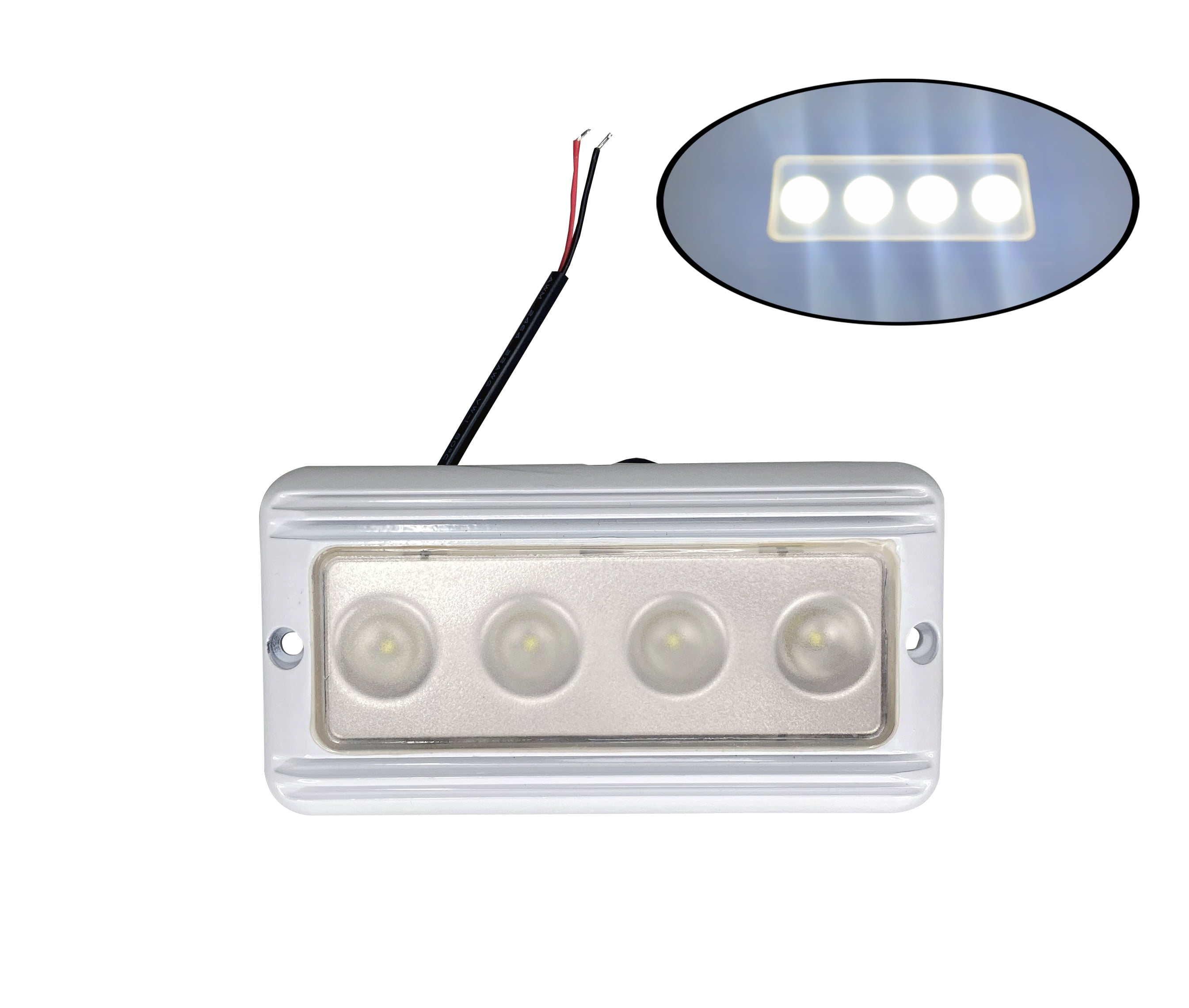 Pactrade Marine Boat High Intensity LED Engine Room Light Brushed ...