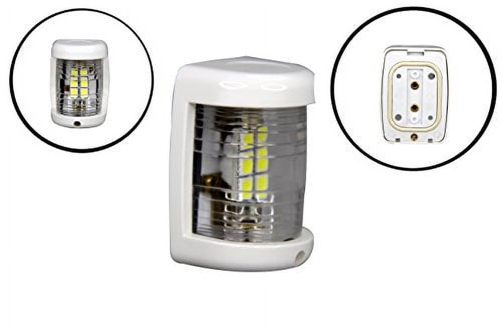 Pactrade Marine Boat Mini White Masthead LED navigation Light 12v up to ...