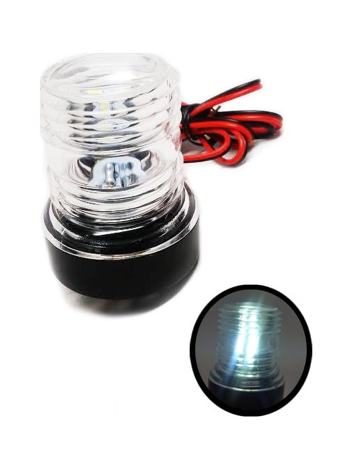 Pactrade Marine Boat Pontoon LED Anchor Light, 12VDC, 1.8W, Splashproof ...