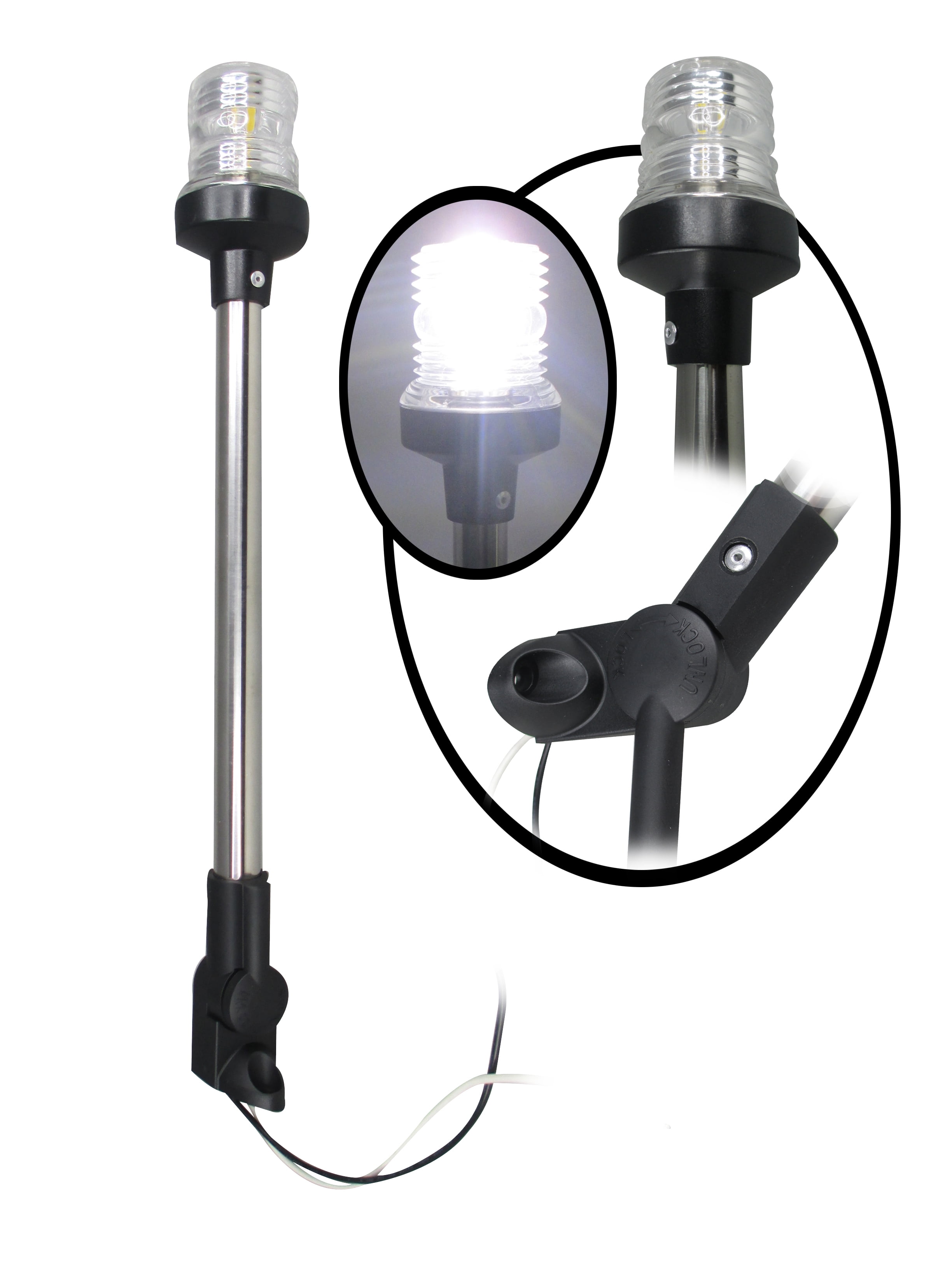 Free Shipping! Pactrade Marine Boat Pontoon All Round Anchor LED ...
