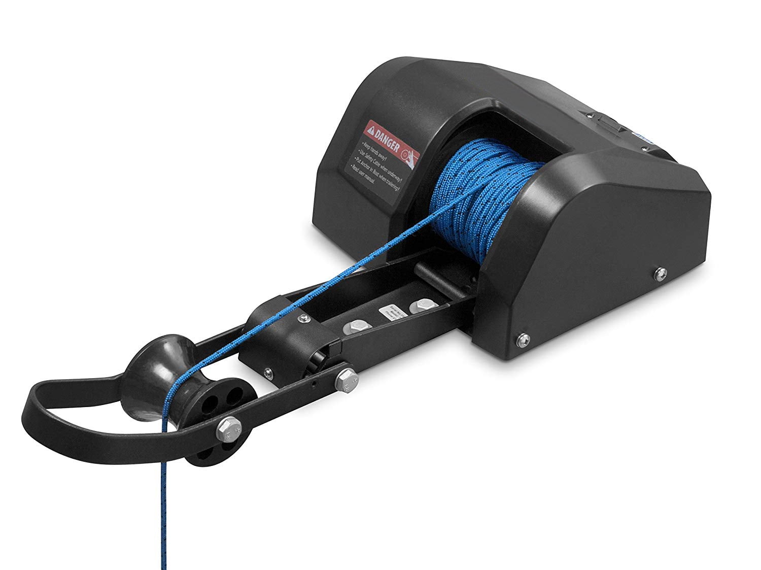 Pactrade Marine 35 Electric Pontoon Anchor Winch - Power Up/Down, 100 ...
