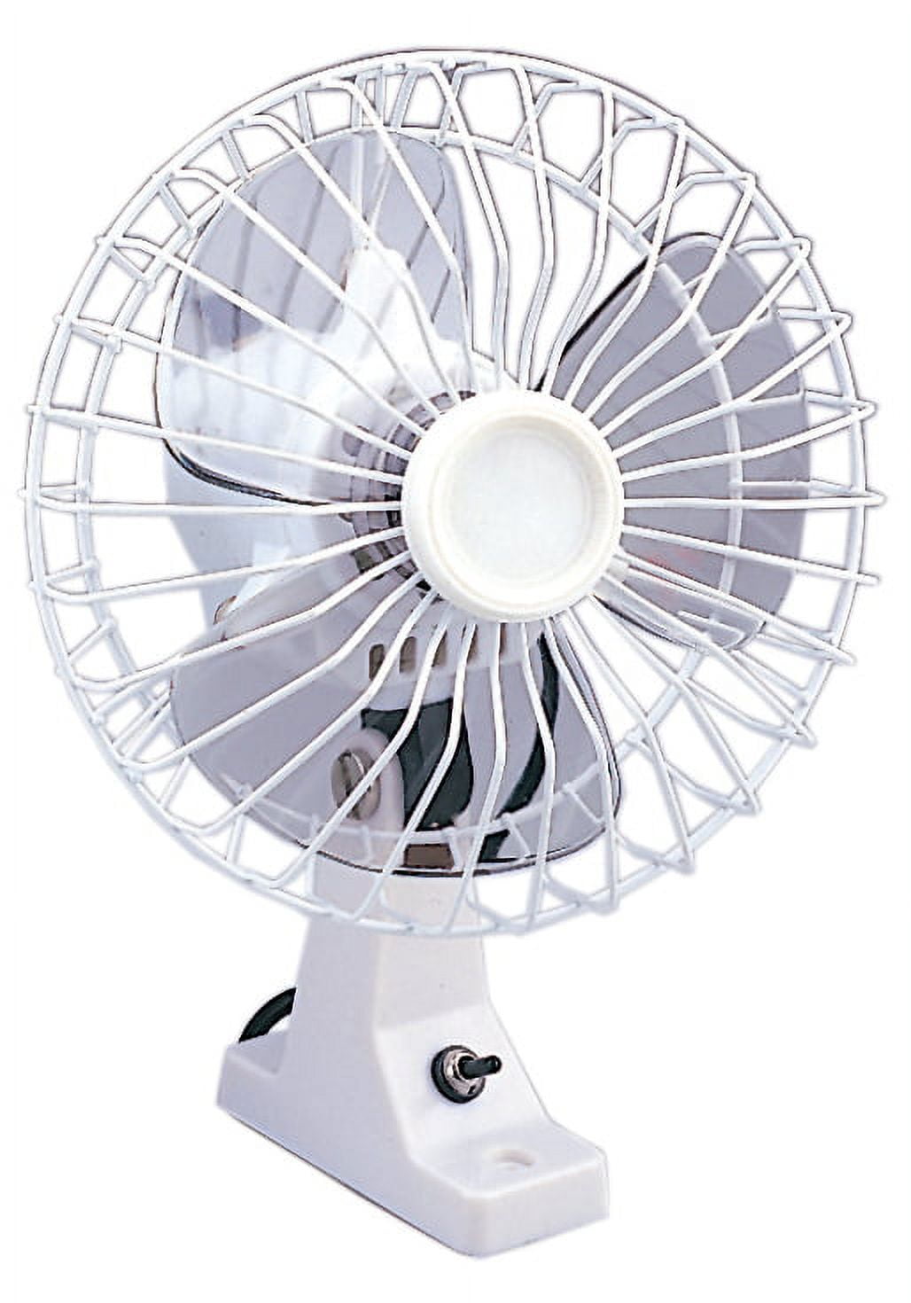 Pactrade Marine Boat TMC 12V Whisper Quiet Oscillating Fan 6" D Cabin ...