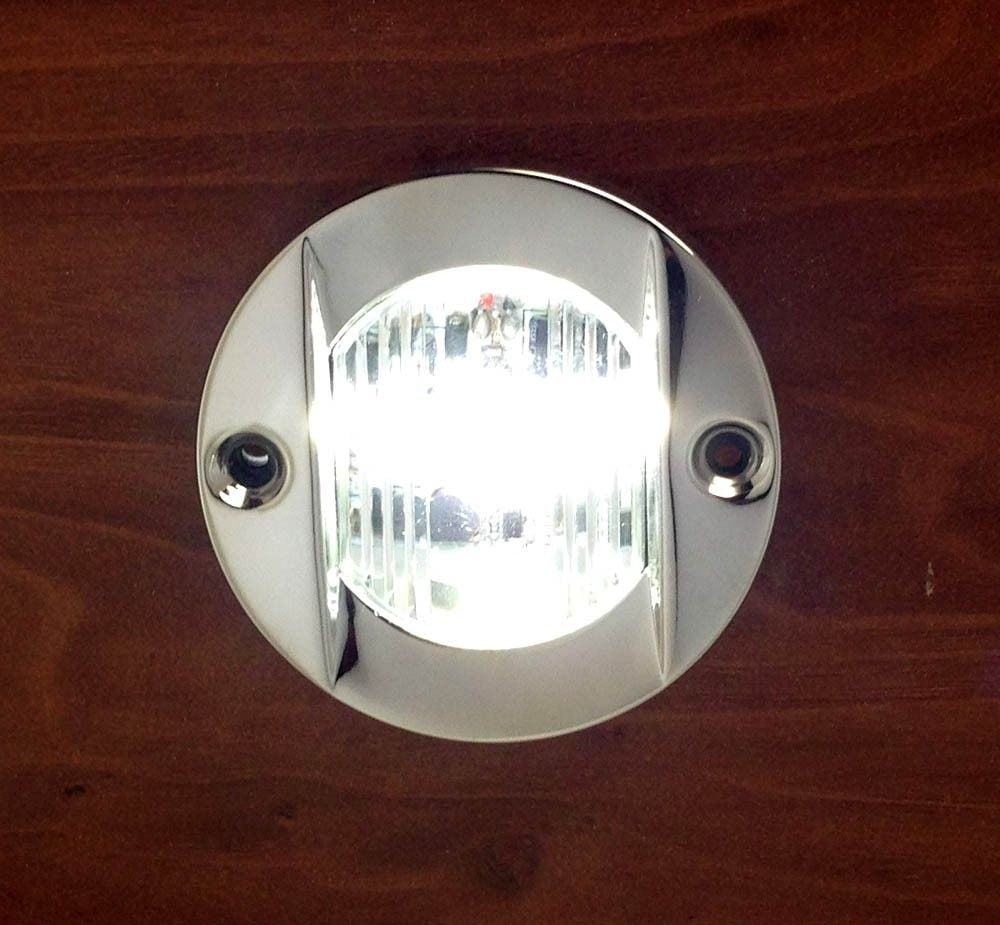 Pactrade Marine Boat Transom LED Stern Light SS304 Splashproof Flush ...
