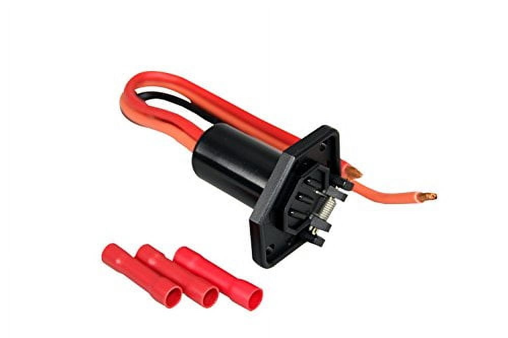 Boat Trolling Boat Plug & Socket Set 3 Wire 8 Gauge 12 24V - Walmart.com