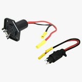 Pactrade Marine Quick Connect Boat Trolling Motor Plug & Socket Set ...