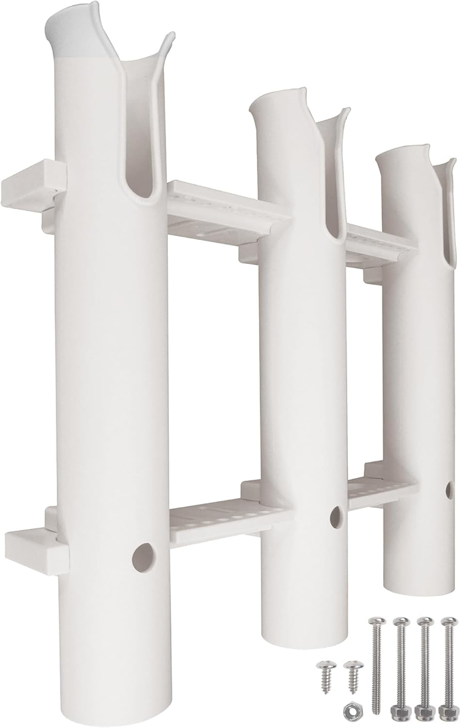 Pactrade Marine Boat UV Stabilized Plastic Fishing Rod Holder Three ...