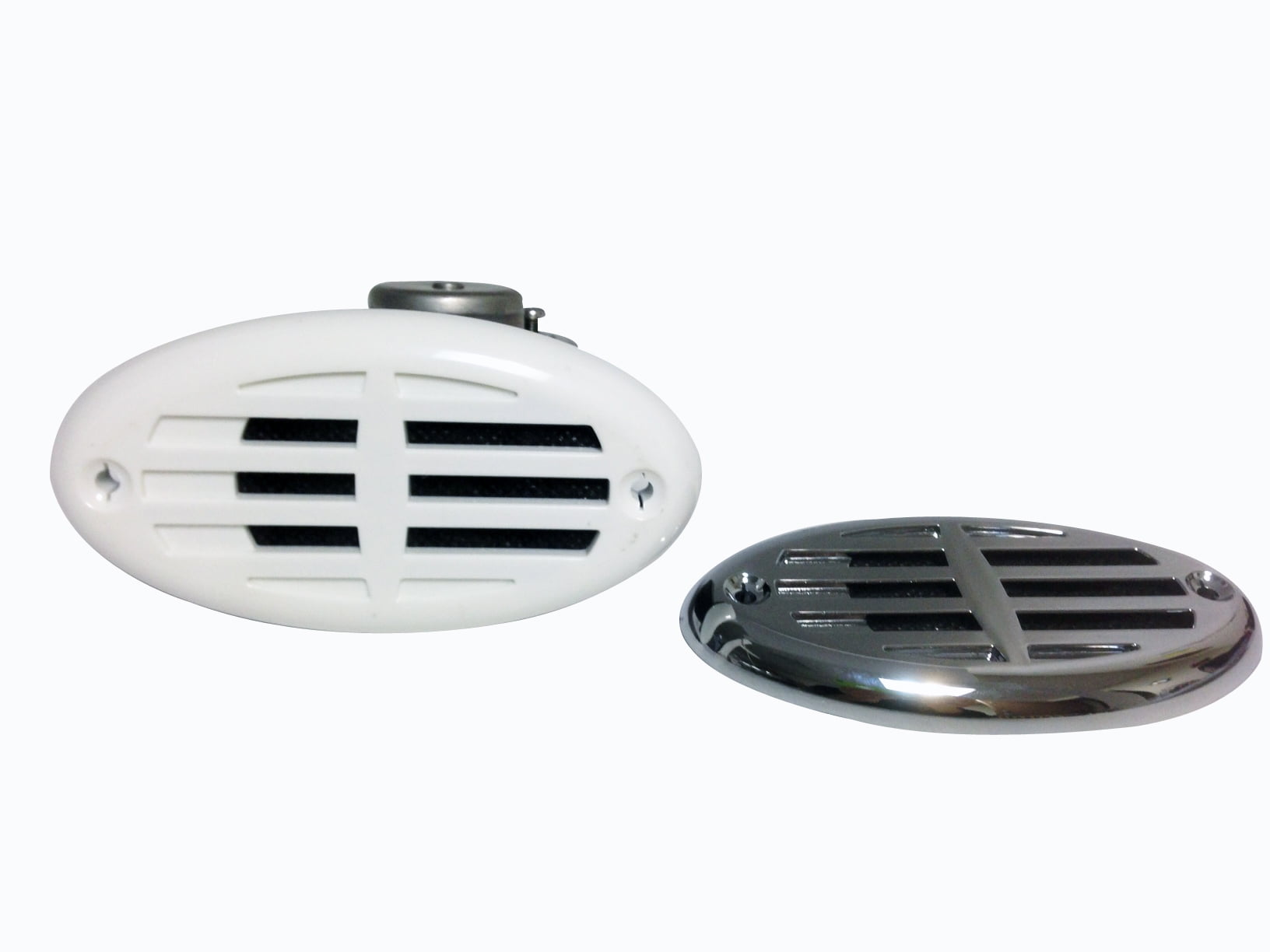 Pactrade Marine Compact Drop in Hidden Electric Horn, White/Silver ...