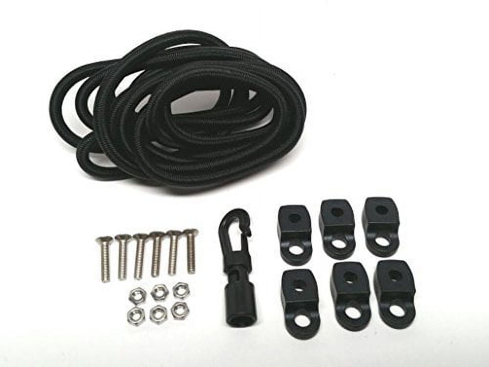 Pactrade Marine Kayak Canoe Boat Bungee Deck Kit - Walmart.com