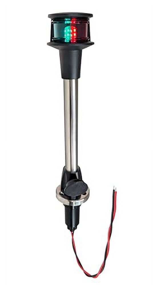 Pactrade Marine Navigation Light, Bi-Color Red Green LED, 10-Inch Bow ...