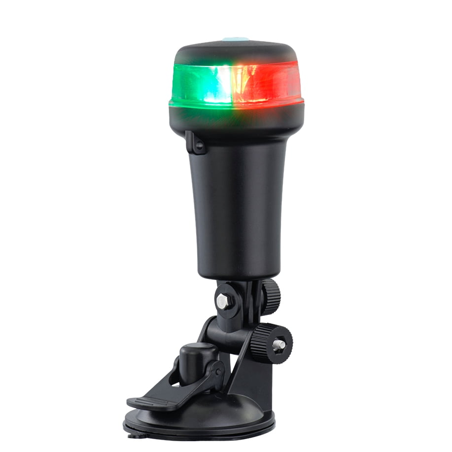 Pactrade Marine Navigation Lights for Boats LED - Red/Green Battery ...