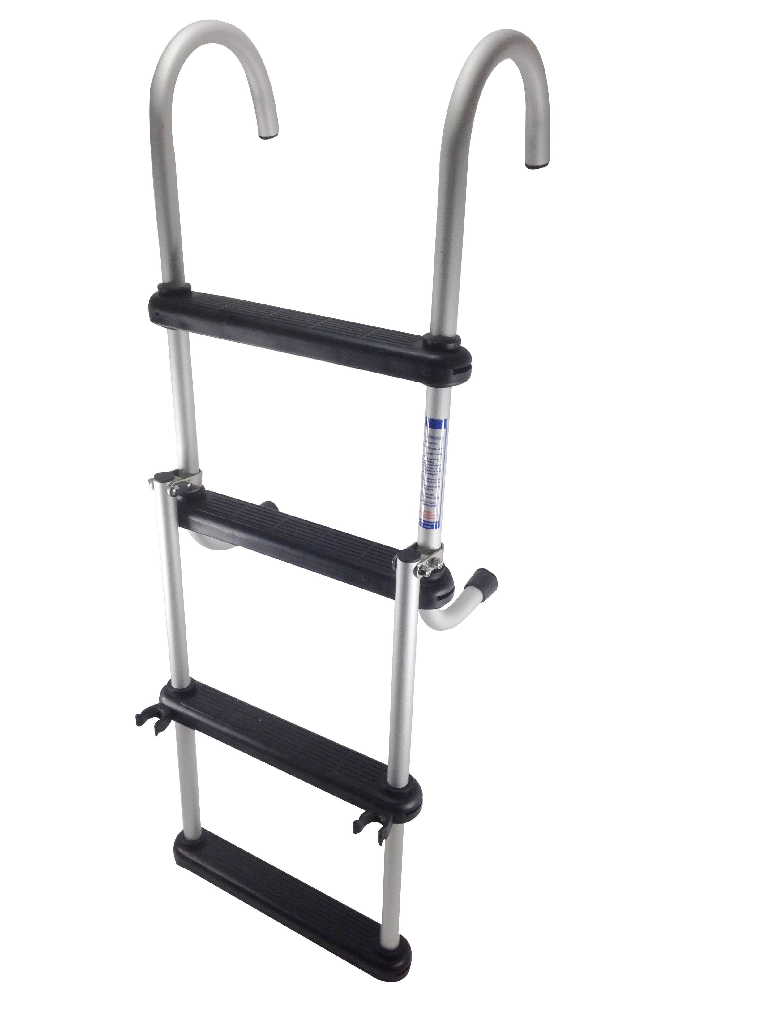 Pactrade Marine Pontoon Folding 4 Steps Tube Boarding Removable Ladder ...
