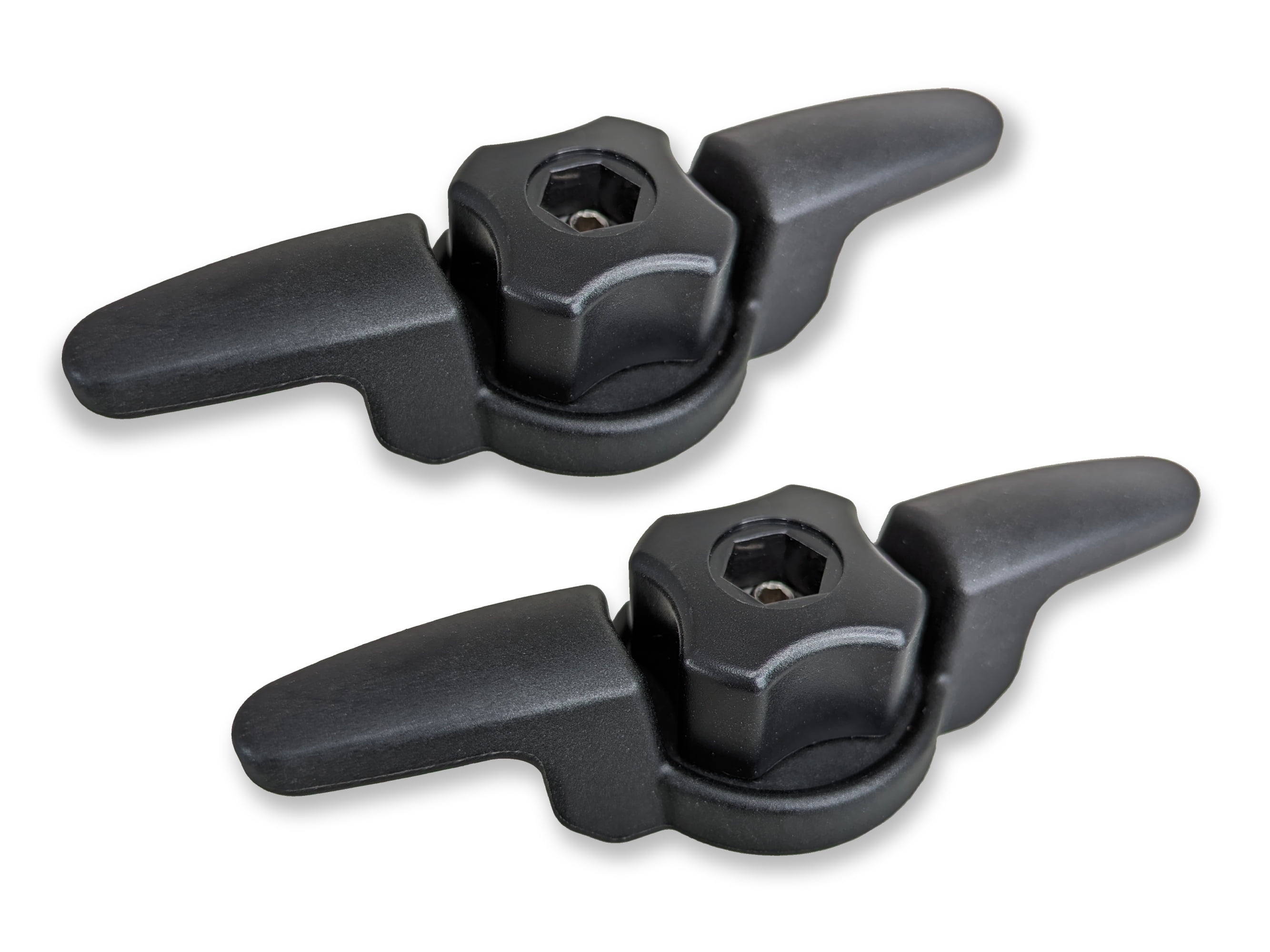 Pactrade Marine Rail Mount Line Cleat Kayak Track Accessory (Pack of 2 ...
