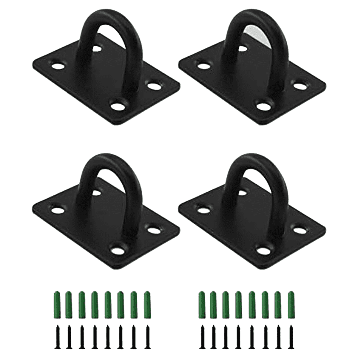 Pad Eye Plate U Hooks Heavy Duty Wall Mount Ring Hooks Marine Hanging ...