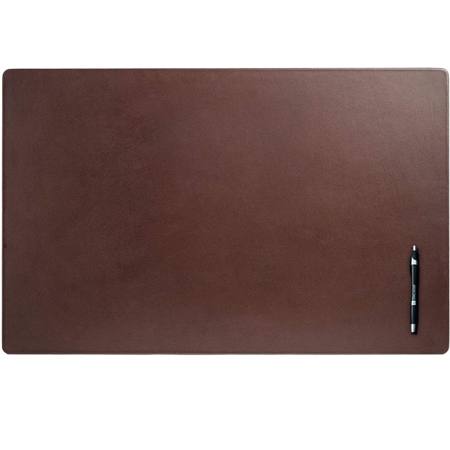 Pad Without Side Rails Luxury Leather Blotter for Writing-Executive ...