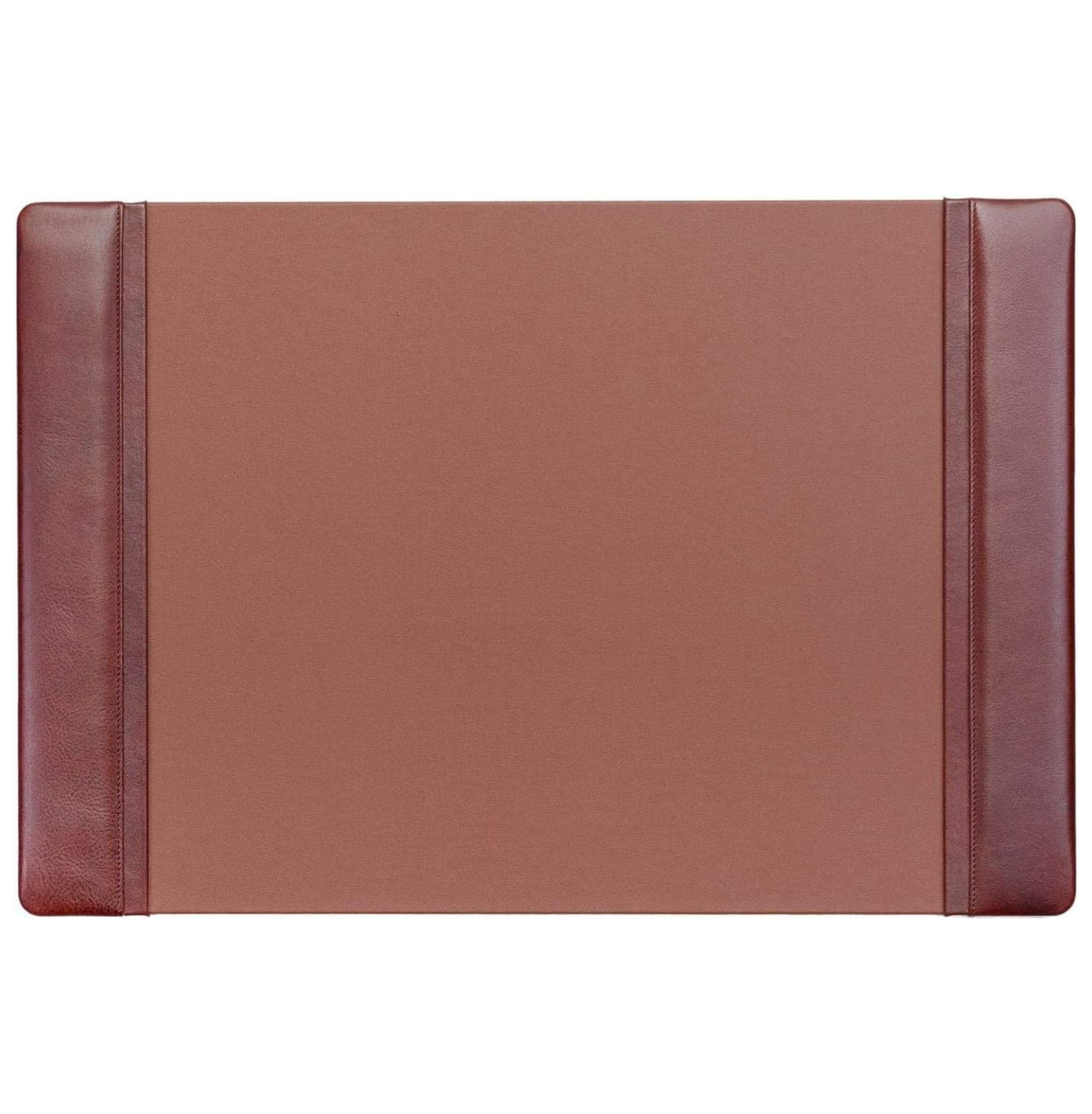 Pad with Side Rails Luxury Leather Blotter for Writing-Executive Desk ...