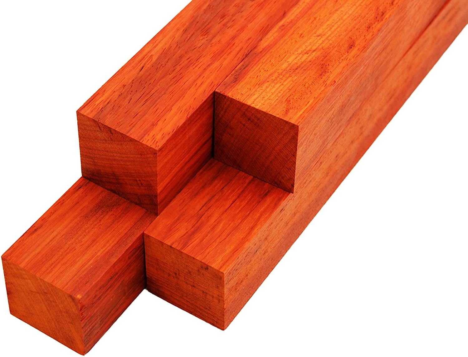 Padauk Lumber Square Turning Blanks - 2" x 2" (4 Pcs) - Walmart.com