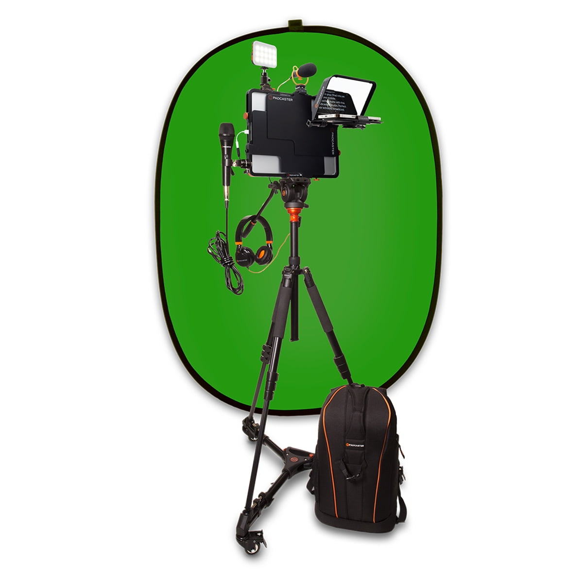 Padcaster All-In-One Video Production Studio Teleprompter Kit for Apple ...
