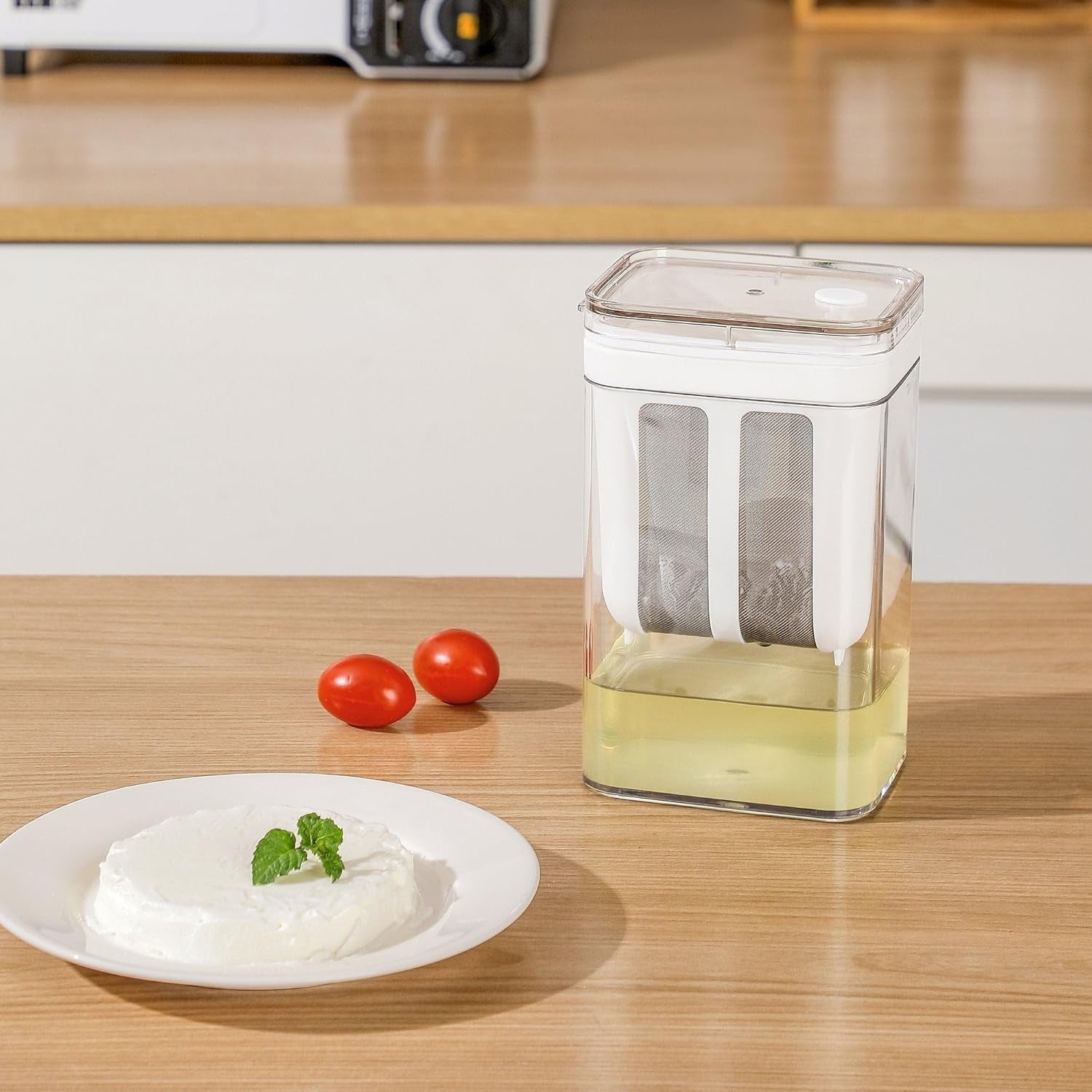 Padchaaya Multifunctional Curd Yogurt Filter Strainer 1100ml BPAFree ...