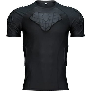CHAMPRO Bull Rush Football Sleeveless Padded Compression Shirt ...
