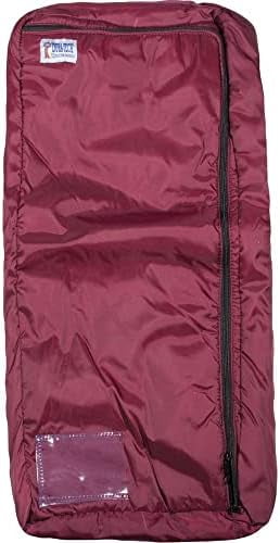 Padded Halter for Horses and Bridle Bag | Color Burgundy | Protects ...