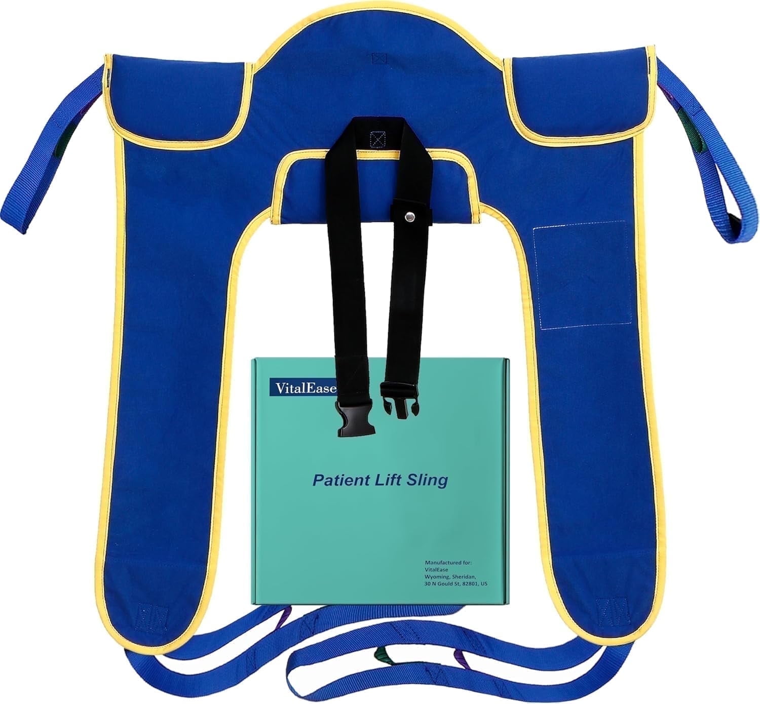 Padded Lift Sling for Toileting with Color-Coded Lifting Straps ...