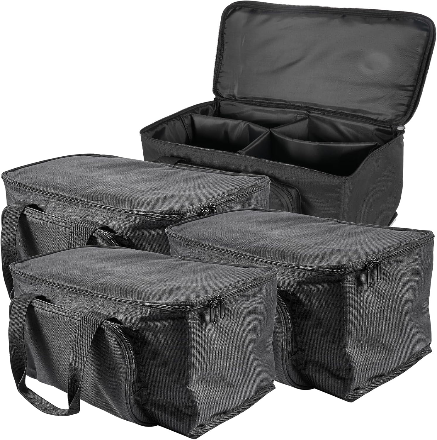 Padded Par Light Bag Fits 4 Par Lights, 600D Oxford Fabric Spotlight ...