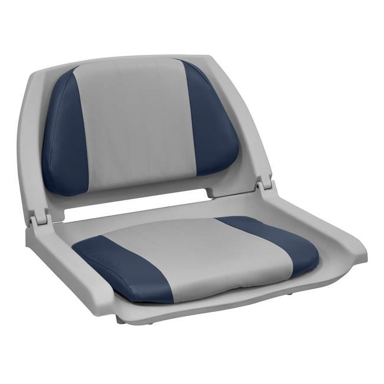 Padded Plastic Fold Down Chair, Gray, Eclipse Blue - Walmart.com
