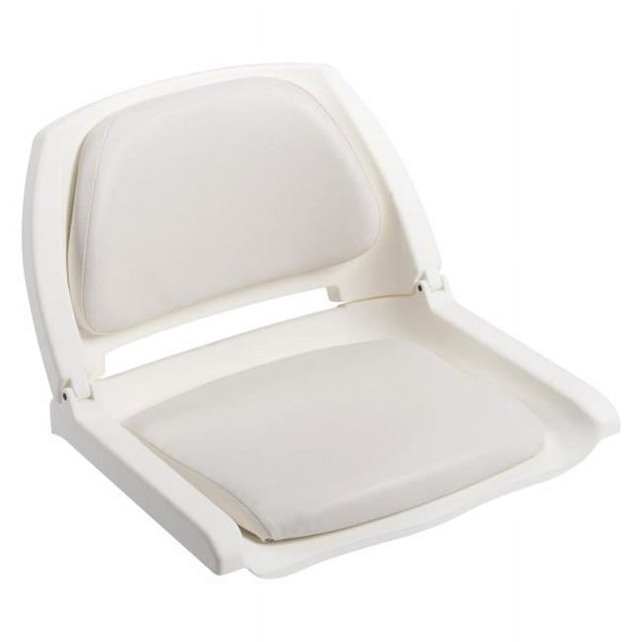 Padded Plastic Fold Down Chair, White - Walmart.com