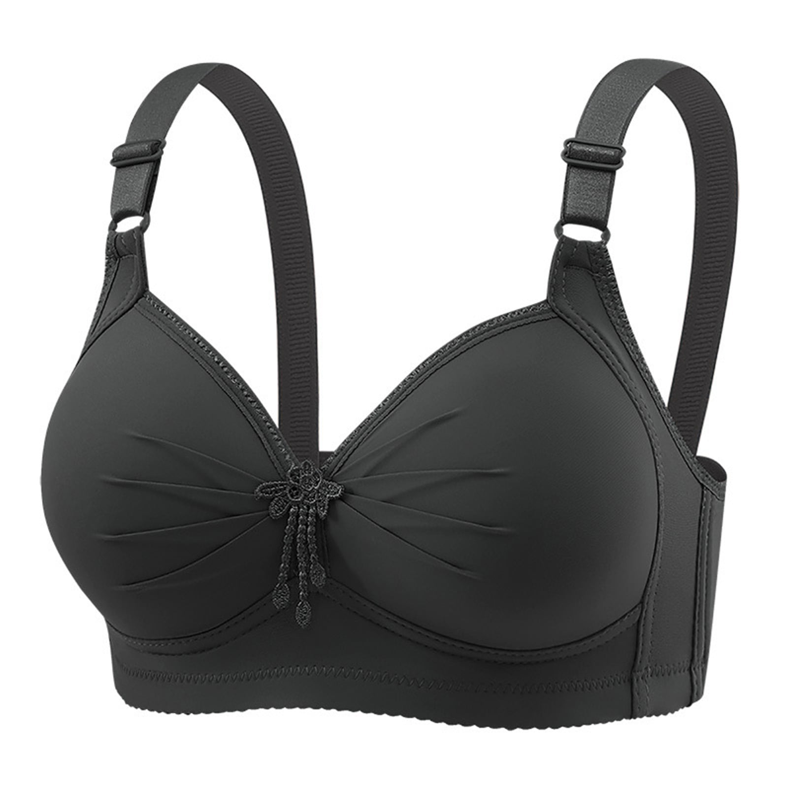 Padded Push up Lace Bras for Women Underwire High Support Bra Soft ...