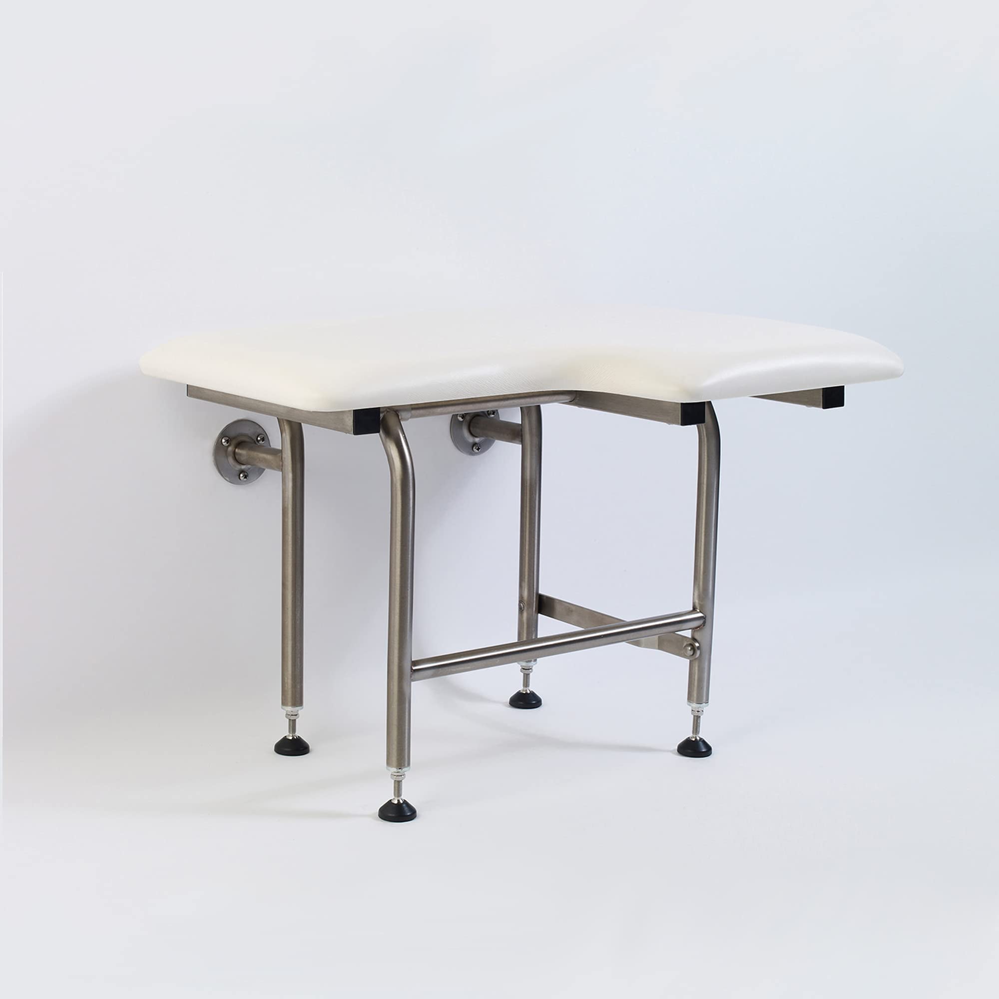 Padded Shower Seat with Legs, ADA Heavy Duty Shower Chair for Inside ...