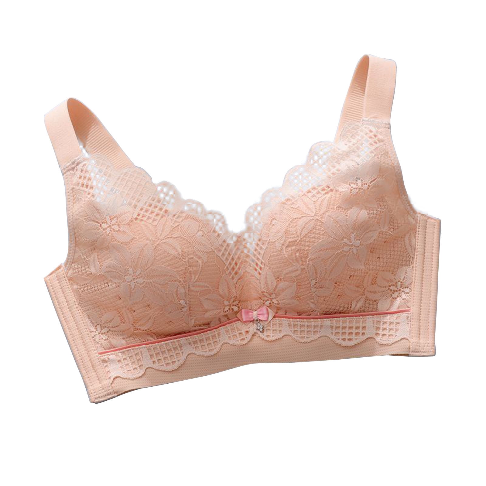 Padded Sports Bras for Women Push up Convertible Bra Feature V-Neck ...