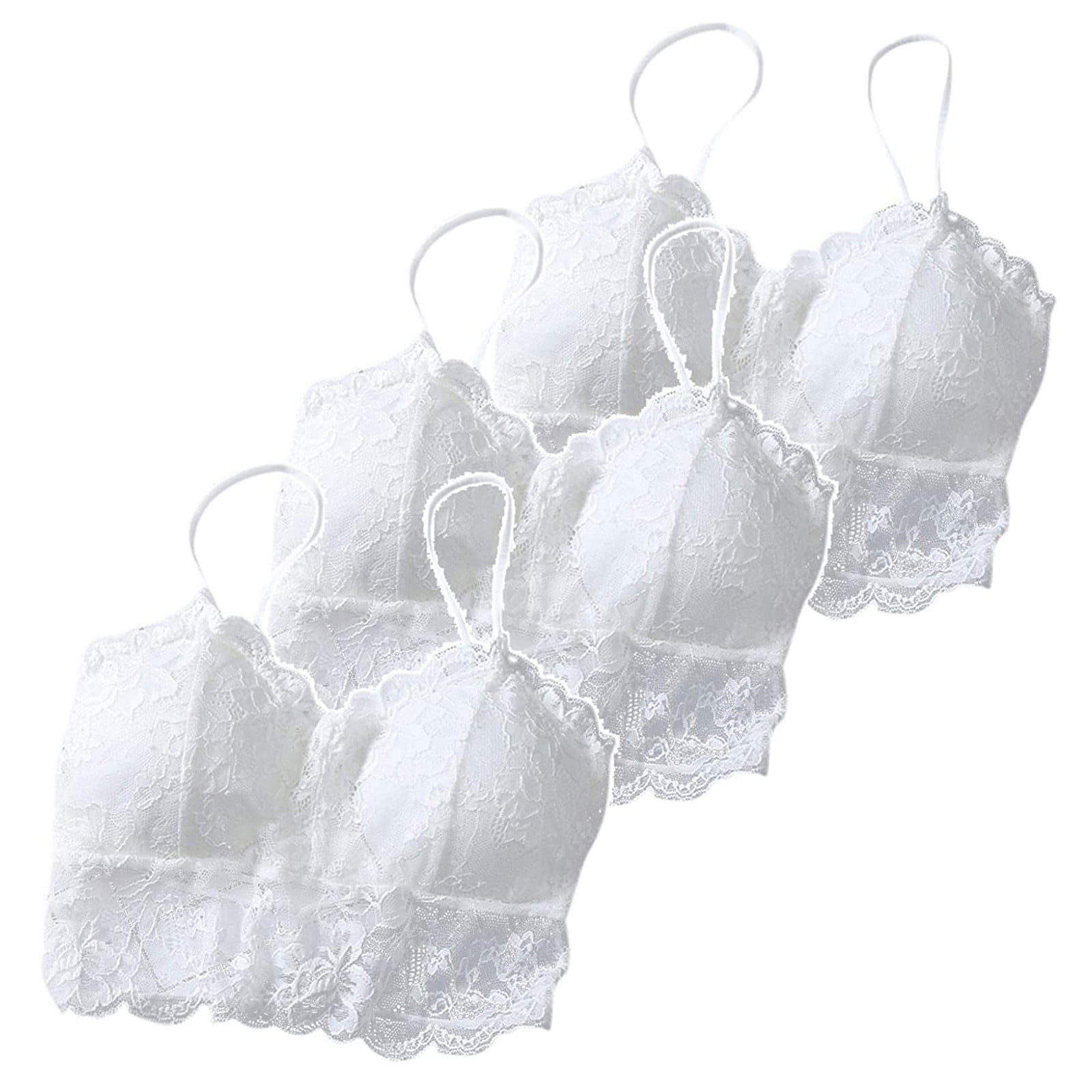 Padded T Shirt Bras for Women Wearing Pad Have Women Vest Underwear ...