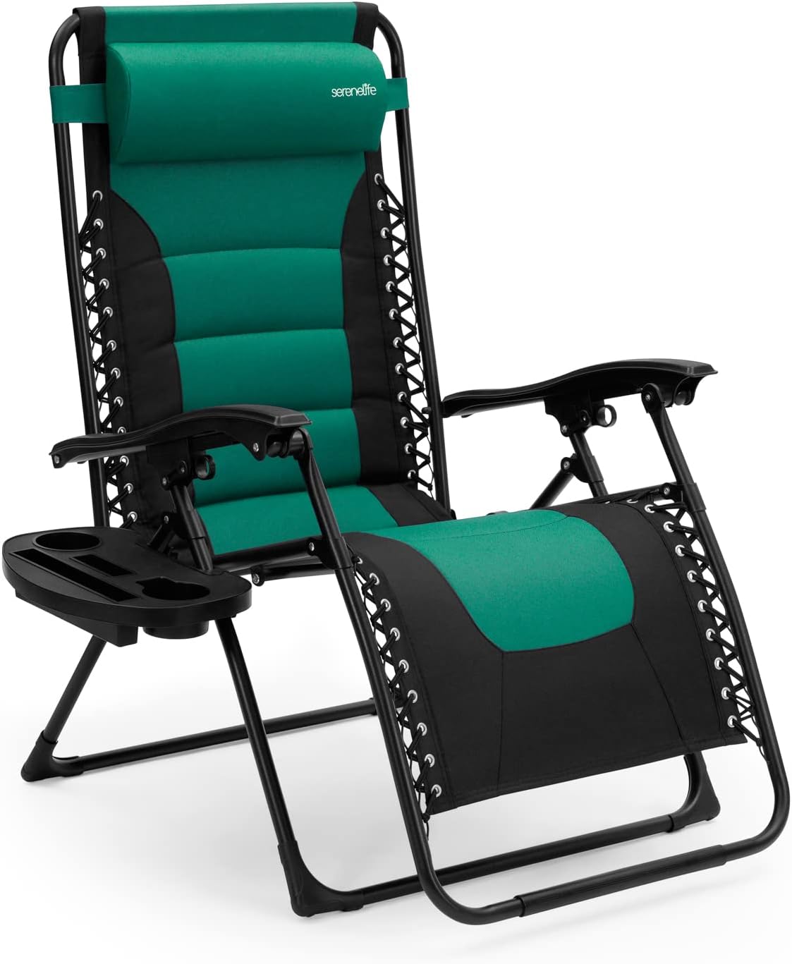 Padded Zero Gravity Lounge Chair - Reclining Patio Chairs - Outdoor ...