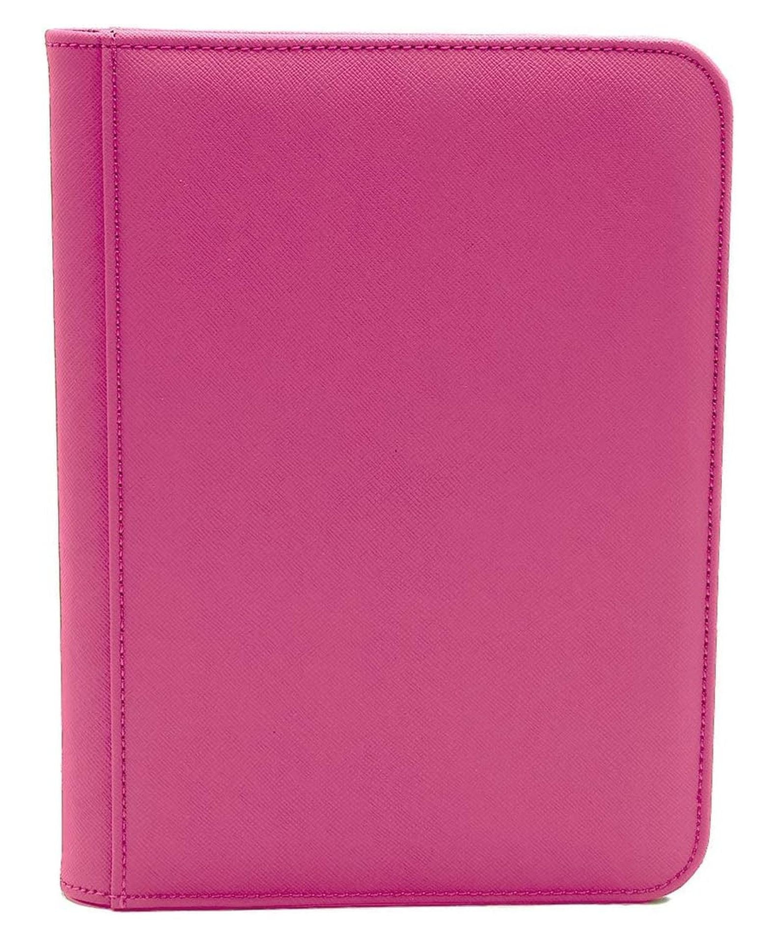 Padded Zipper Binder 4 | 160 Card Storage Capacity | 20 Side Loading ...