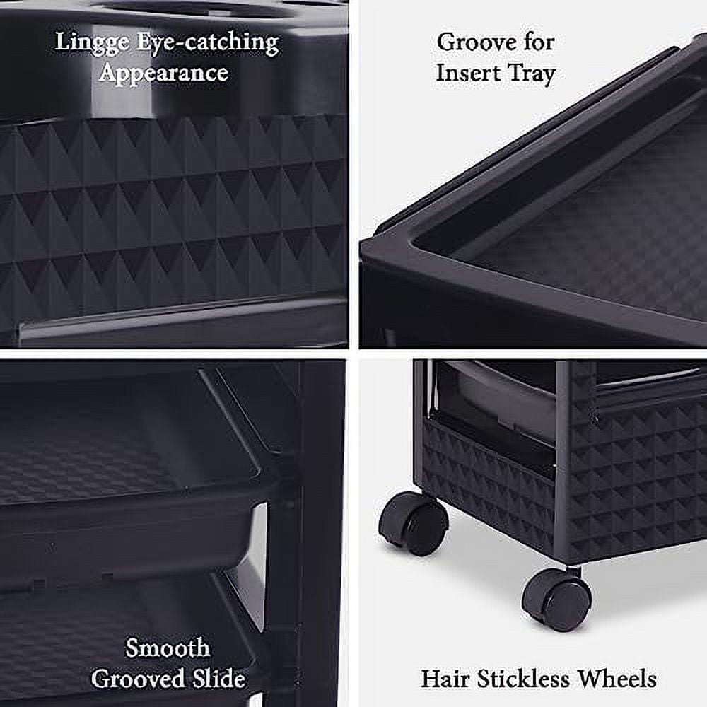 Paddie Esthetician Cart with Wheels, Salon Lash Spa Rolling Trolley ...