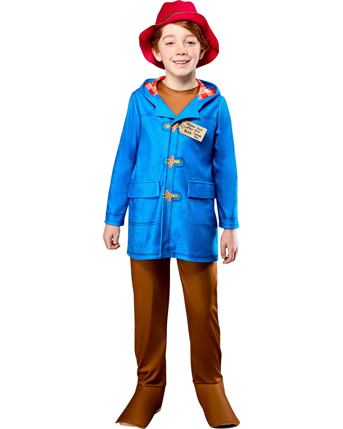 Paddington Bear Costume for Kids by Rubies, Boys Large - Walmart.com
